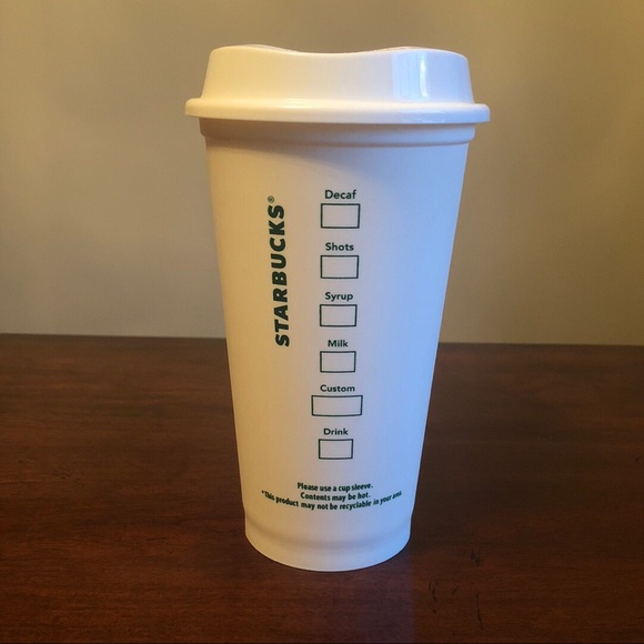 Starbucks | Accessories | Rare Limited Edition Starbucks Reusable ...